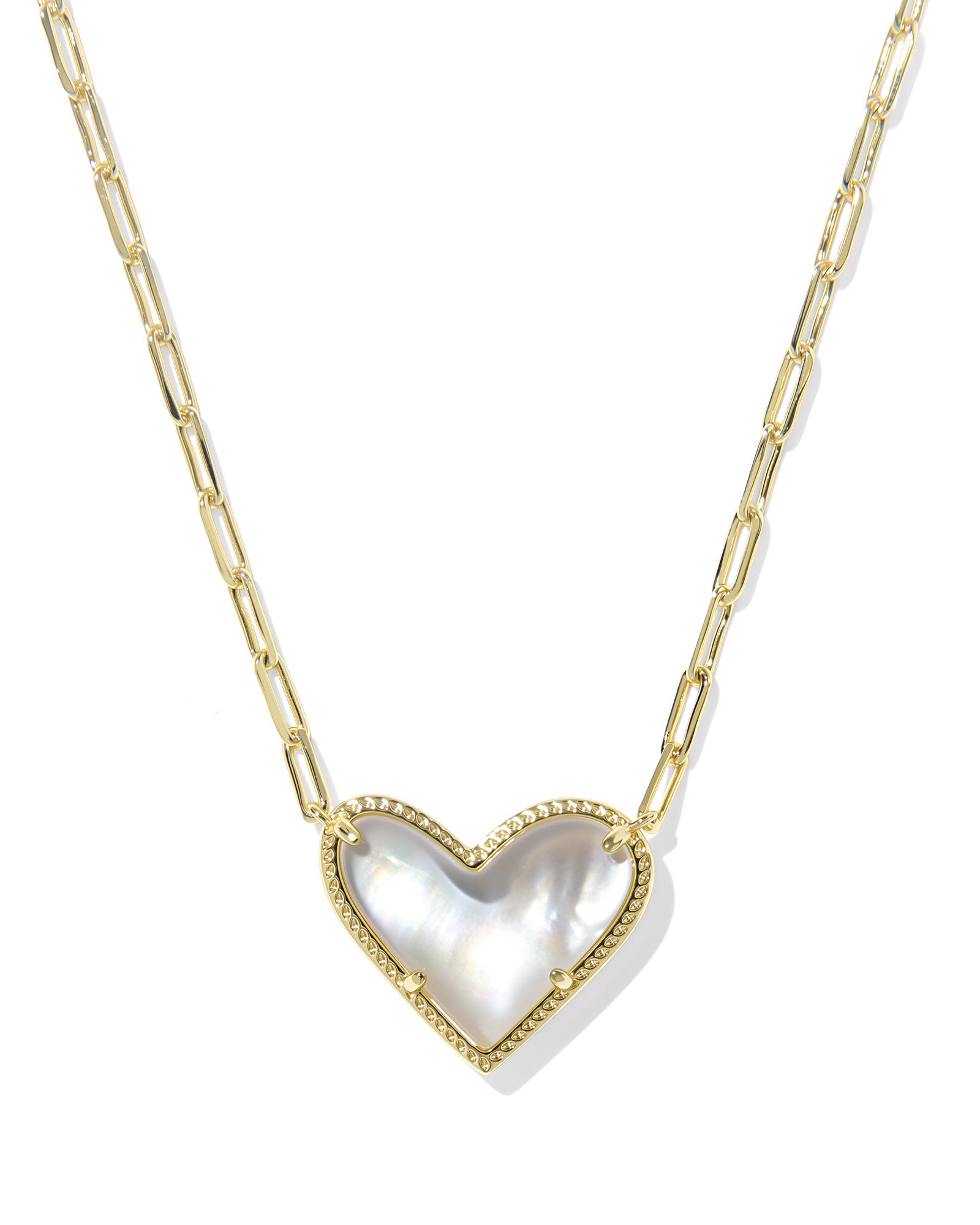 ARI HEART STATEMENT SHORT PENDANT NECKLACE – Travis Collis Designs